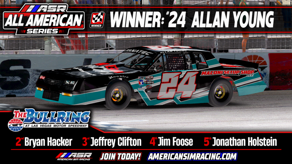 Allan Young Becomes 4th Different Super Stock Winner! - American Sim Racing